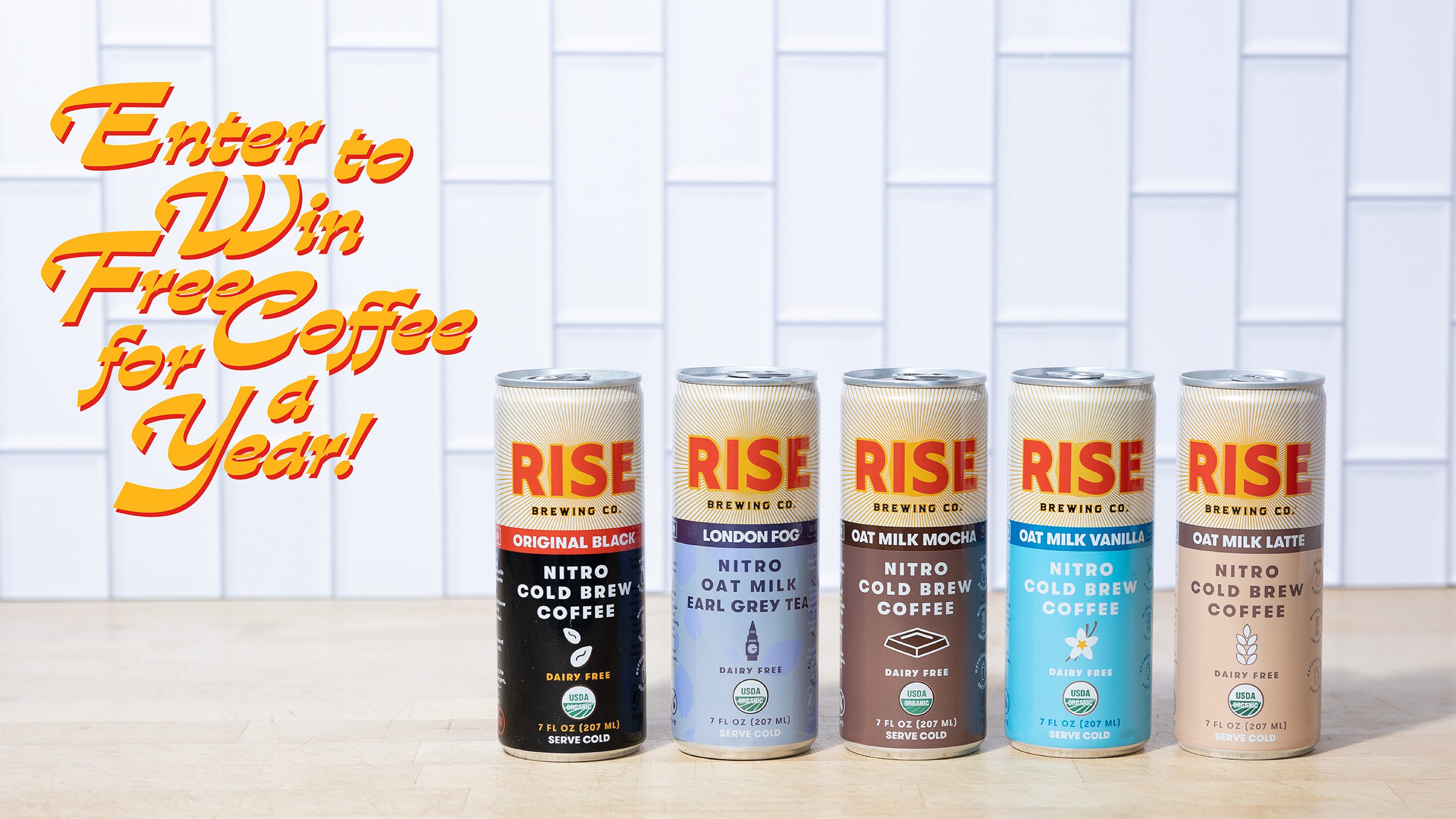 Free coffee for a year! – RISE Brewing Co.