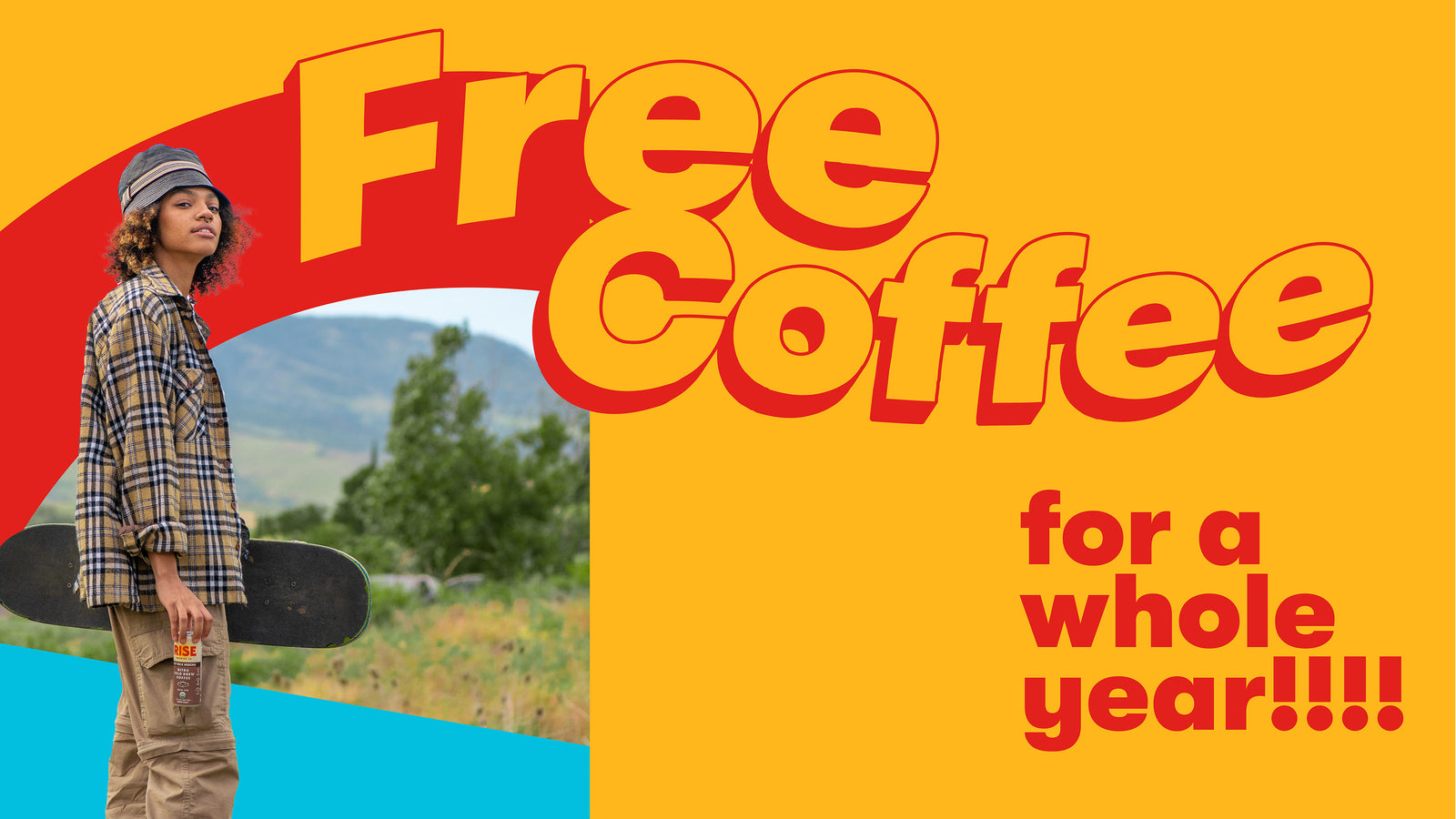 Free coffee for a year! – RISE Brewing Co.