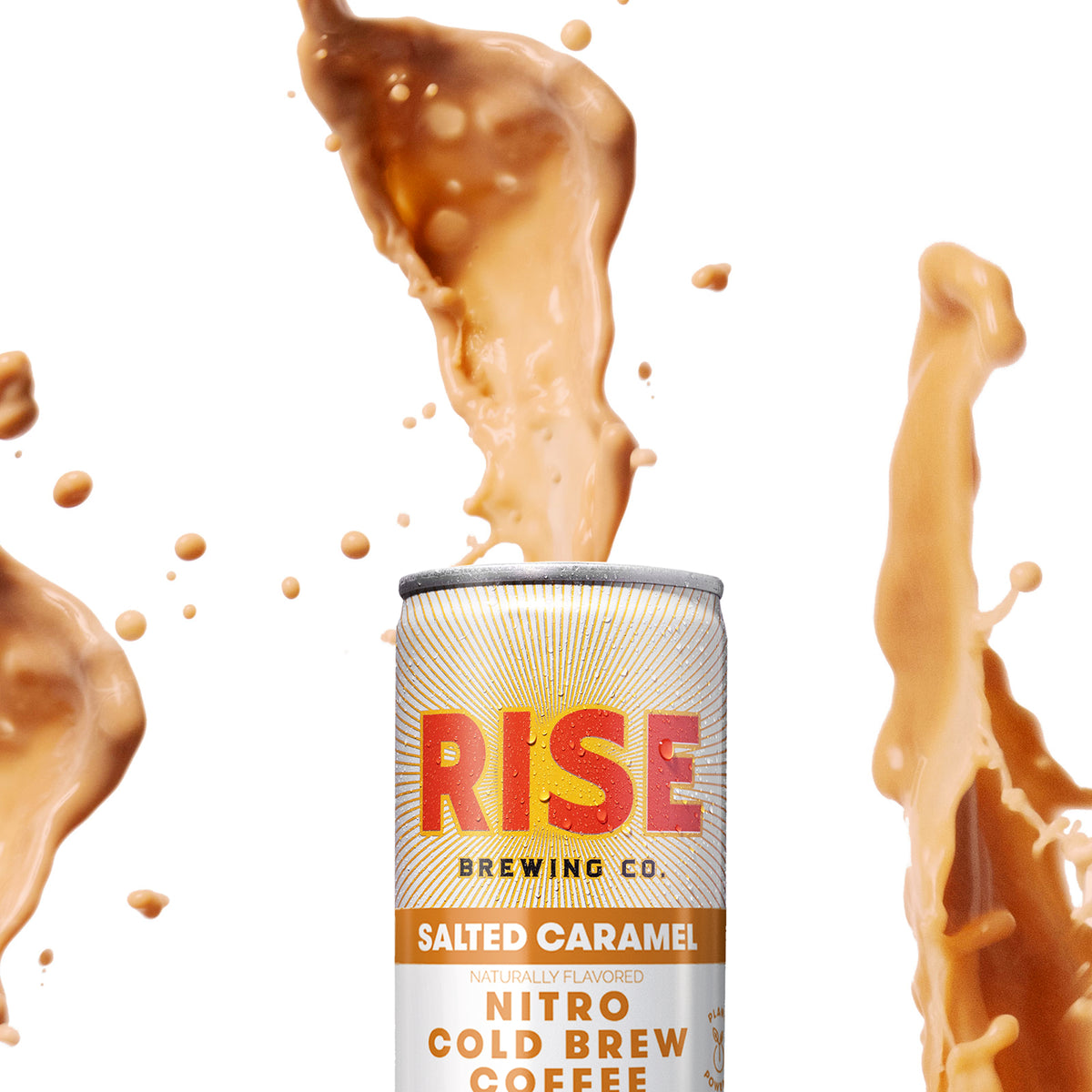 Salted Caramel Nitro Cold Brew Coffee - Organic - RISE Brewing Co.